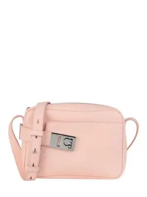 FERRAGAMO Small Archive Camera Case Crossbody Bag - Light Pink