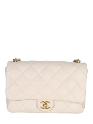 CHANEL Chanel Quilted Lambskin Funky Town Flap Bag