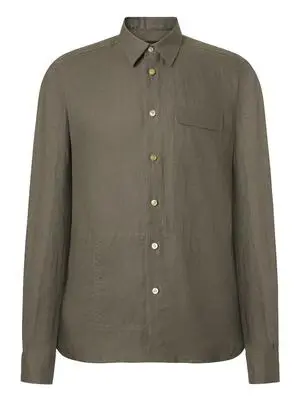 Kiton Linen Shirt - Green