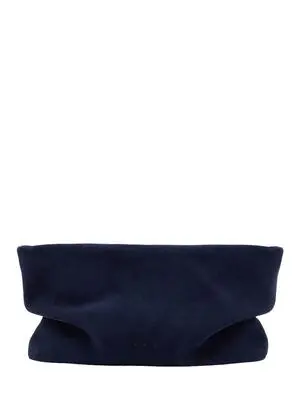AESTHER EKME Nina Small Suede Clutch - Blue