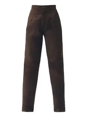 ATS Jett Suede Pants - Brown