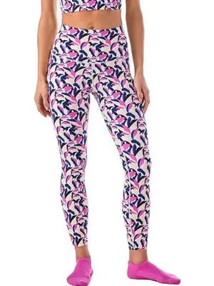 TAVI High Waisted 7/8 Legging - Cabana