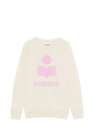 MARANT ETOILE Millyny Cotton Sweatshirt - Beige
