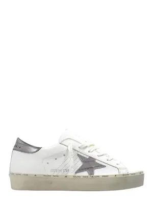GOLDEN GOOSE Hi Star Leather Sneakers - White