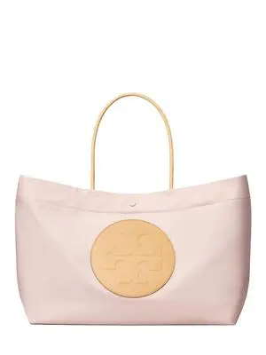 Tory Burch Ella Twist Nylon Tote - Pink