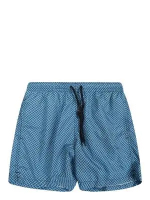 DRUMOHR Drawstring Swim Trunks - Sky Blue