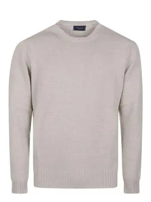 DRUMOHR Crew Neck Sweater - Beige