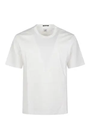 C.P. COMPANY C. P. Company Short-sleeved T-shirt With Logo - White