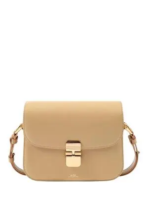 A.p.c. Virginie Box Bag - Beige