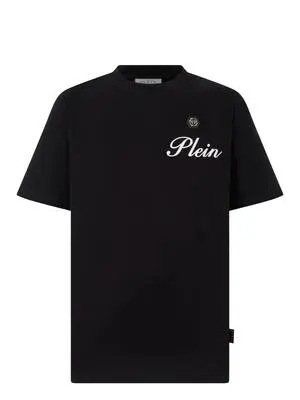 Philipp Plein T-shirt With Logo - Black