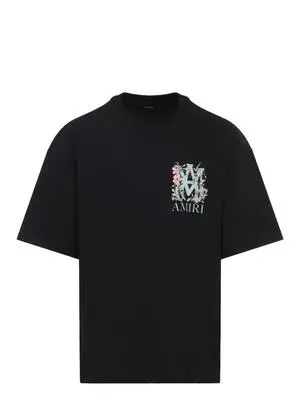 Amiri Ma Quad Flames T-shirt - Black