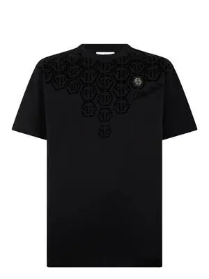 Philipp Plein T-shirt With Logo - Black