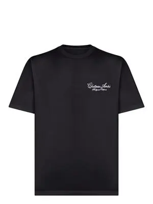 Amiri T-shirt With Chateau Writing - Black