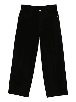 LEMAIRE Cotton Trousers - Black