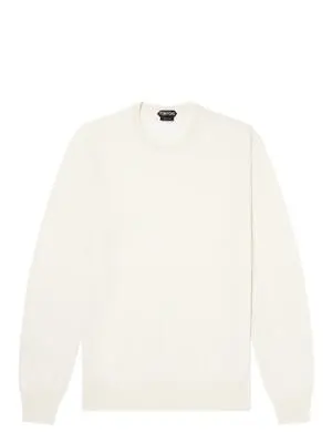 TOM FORD Cashmere Crewneck Sweater - Neutrals