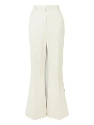 Stella McCartney Wool-twill Flared Pants - Cream