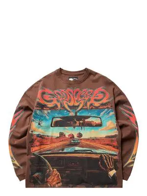 GODSPEED On The Run Long-sleeve - Brown
