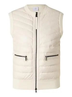 Bogner Zira Down Knitted Vest - Cream
