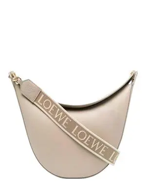 Loewe Luna Curved Shoulder Bag - Neutrals