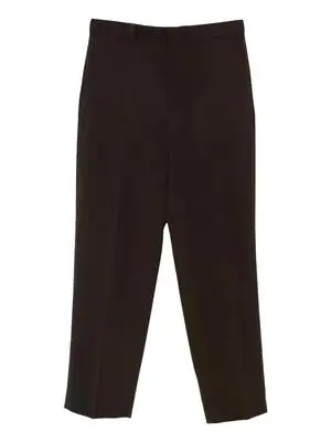 Sandro Virgin-wool Trousers - Brown