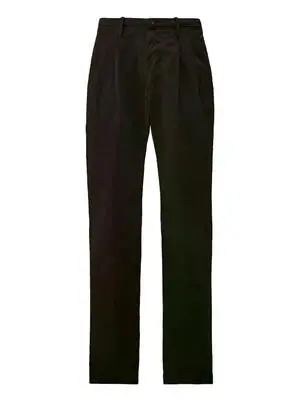 C.P. COMPANY Pleated Trousers - Black