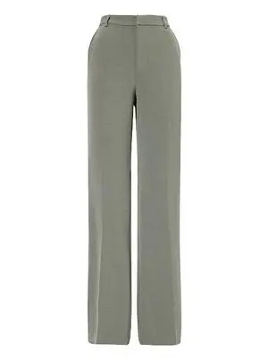 Huishan Zhang Bree Straight-leg Woven Trousers - Agave Green