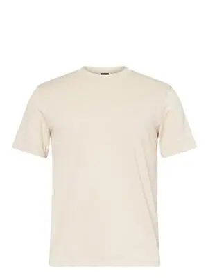Emporio Armani Eagle Logo Cotton T-shirt - French Oak Eagle
