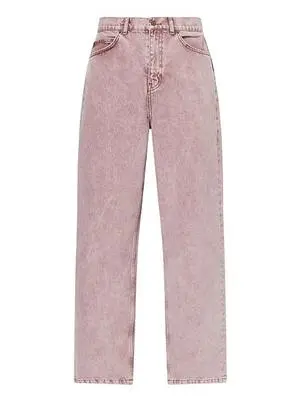 LES DEUX Roi Wide-leg Denim Jeans - Light Pink