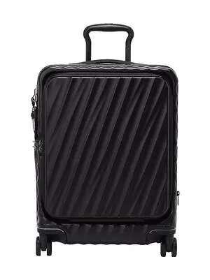 Tumi 19 Degree Front Access Large Expandable Carry-on Suitcase 55cm - Black Texture