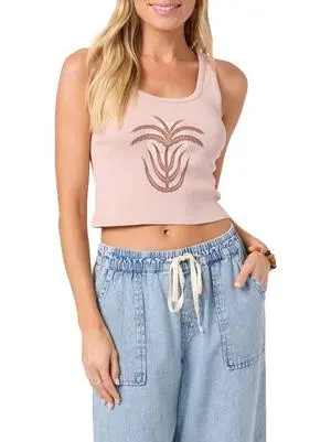 O'Neill Palm Sun Graphic Tank - Misty Rose