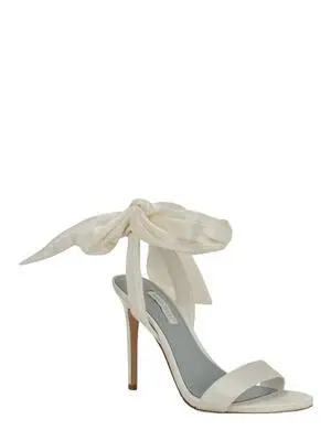 Nine West Maddie Stiletto Sandal - White
