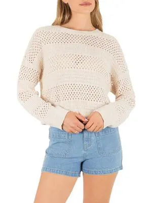 Hurley Simple Times Cotton Sweater - Tofu