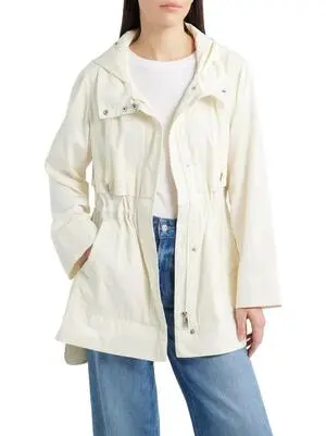 Sam Edelman Hooded Jacket - Modern Ivory