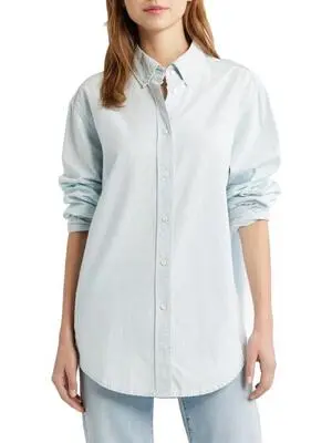 FRAME Heritage Patch Button-down Shirt - Mafalda