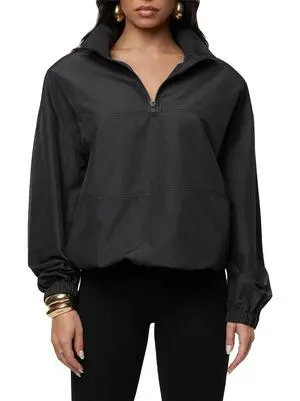 JLUXLABEL Oversized Funnel Jacket - Black