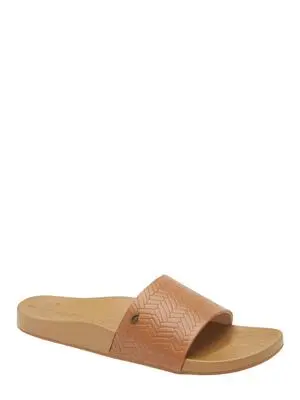 Olukai Kipea'a Pono Slide Sandal Sahara/weave