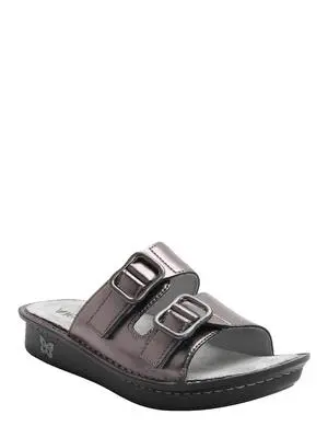 ALEGRIA BY PG LITE Verah Slide Sandal - Pewter Power