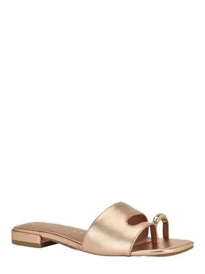 Guess Tablita Slide Sandal - Gold