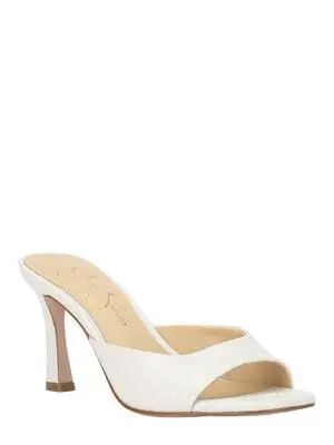 Jessica Simpson Cennet Stiletto Sandals Bright White