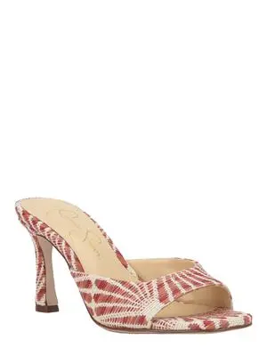 Jessica Simpson Cennet Stiletto Sandals Poppy Combo