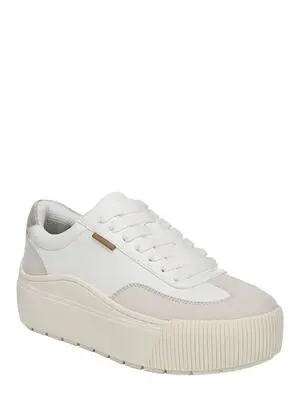 Dr. Scholl'S Time Off Platform Sneakers - White Birch