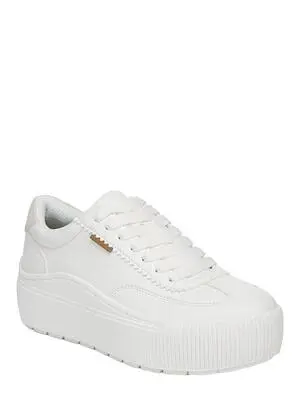 Dr. Scholl'S Time Off Platform Sneakers - White