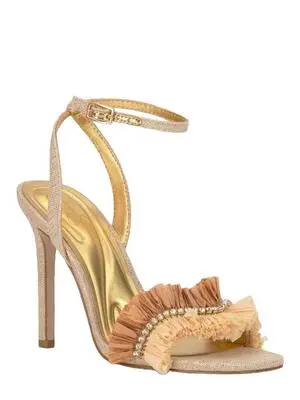 Jessica Simpson Omiena Ankle Strap Sandal - Light Natural