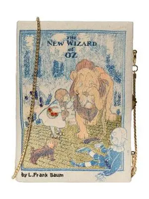 Lele Sadoughi The New Wizard Of Oz Book Clutch - Yellow Brick