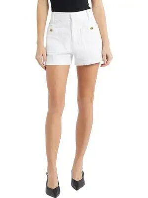 FRAME The Cruise Denim Shorts - White