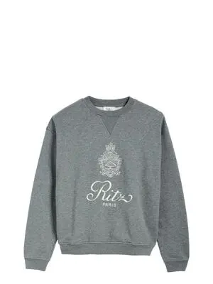 FRAME Ritz Sweatshirt - Heather Grey