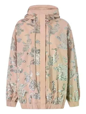 Pinko Floral-patterned Jacket - Grey