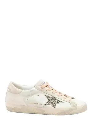 GOLDEN GOOSE Super-star Lace-up Sneakers - Neutrals