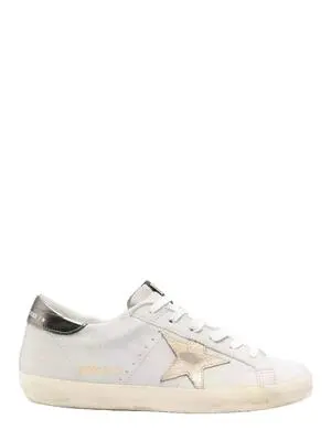 GOLDEN GOOSE Super-star Lace-up Sneakers - Grey