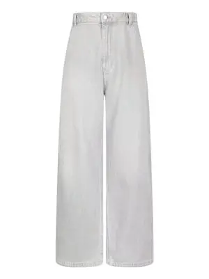 CROQUIS Cotton Wide-Leg Jeans